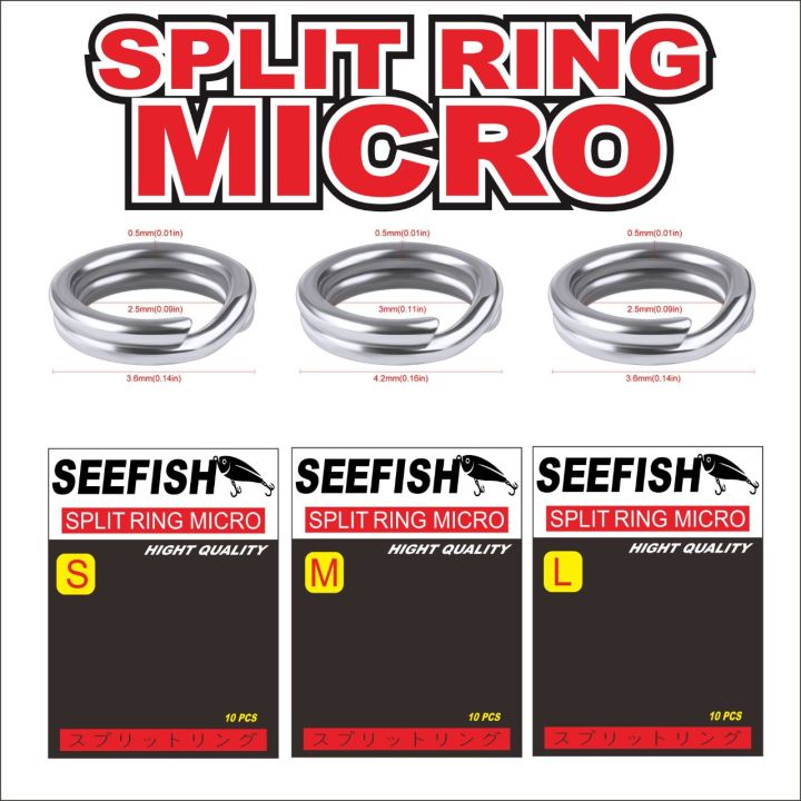 Split Ring High Quality Split Ring Micro S,M,L | Lazada Indonesia