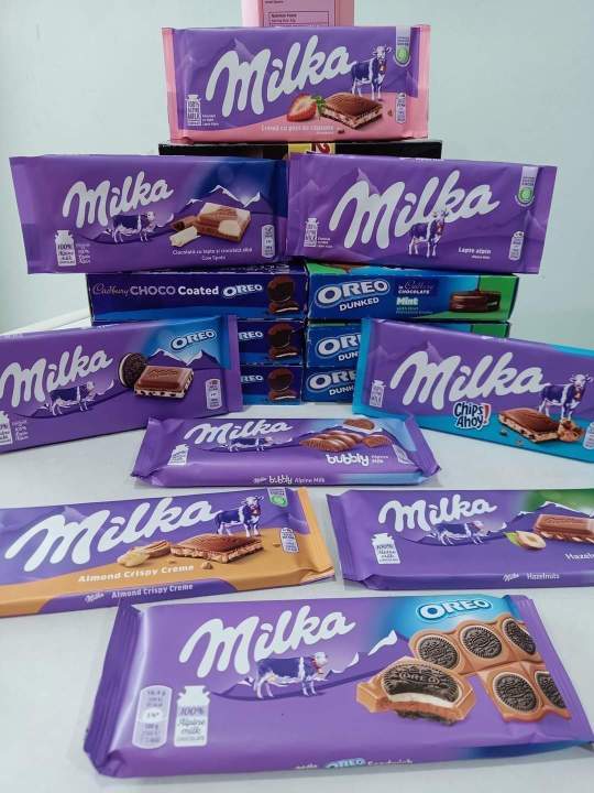 MILKA CHOCOLATE BAR 100g | Lazada PH