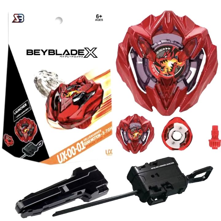 ลูกข่าง Beyblade X UX00-01 สีแดง UX-01 Dran Buster Beyblade Xtreme ...