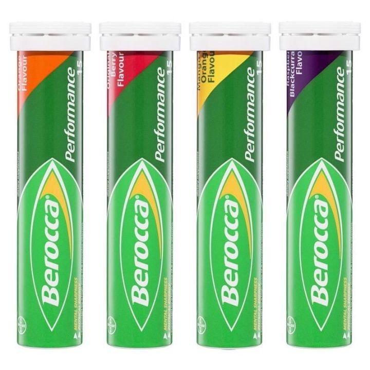 [NewStock/Exp2026] Berocca Performance Orange/Mango/Berry/Raspberry ...