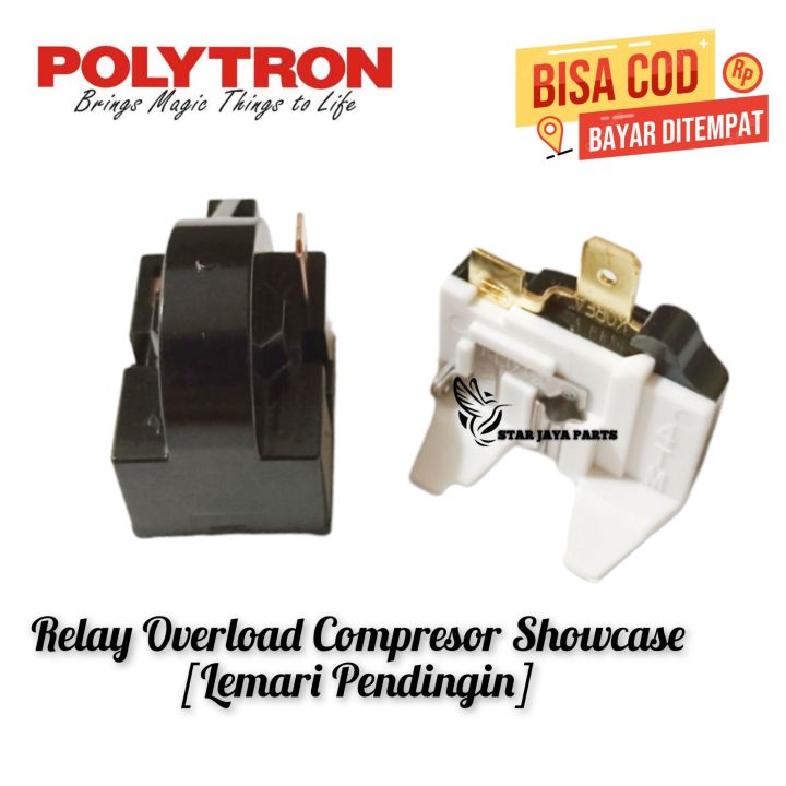 Relay Ptc Overload Showcase Polytron / Lemari Pendingin Polytron | Lazada Indonesia