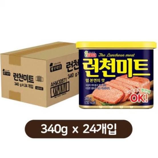 Lotte korean ok luncheon meat 340g × 24 | Lazada PH