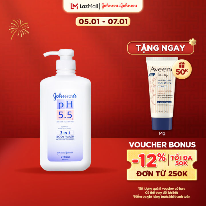 Sữa Tắm Người Lớn 2 Trong 1 Ph5.5 - Dung Tích 750ml | Lazada.vn