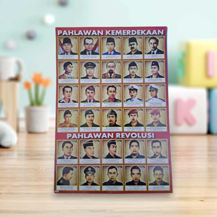 POSTER PAHLAWAN KEMERDEKAAN | Lazada Indonesia