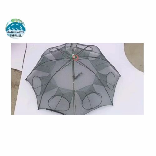 Folding Umbrella fish Net Shrimp Cage / Crab / Fish / Trap Cast Fish ...