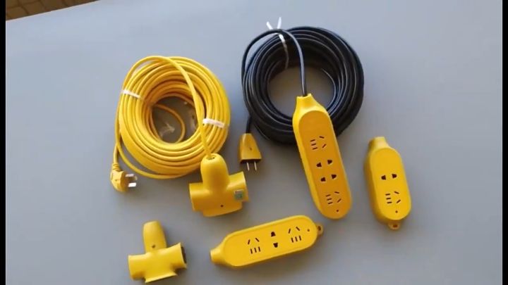 10M-30M Extension Cord Socket With Cable Extra-long Plug-in Strip For ...