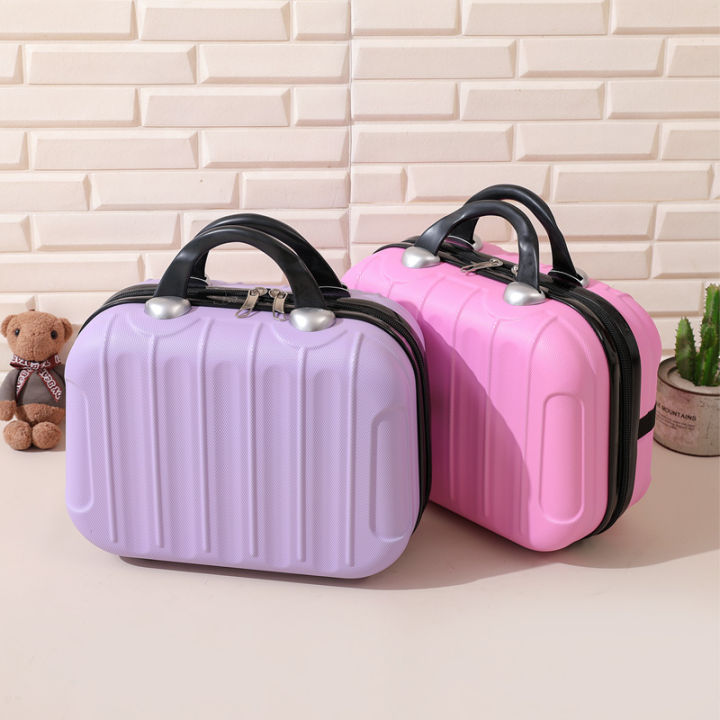 Cute Fashion Satchel Small Suitcase Women's Cosmetics Cosmetics Bag 14 ...