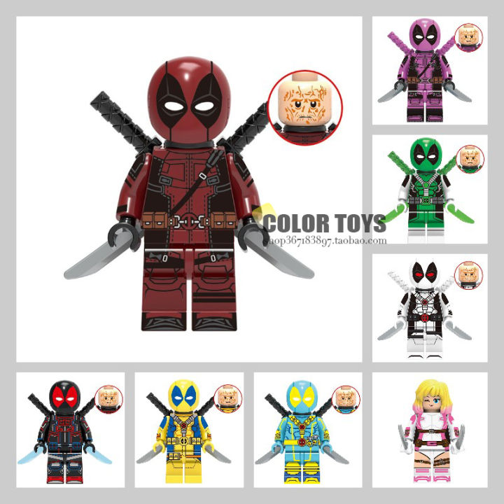Chaoying Deadpool Deadpool Deadpool Assemble Building Blocks Figure Toy ...