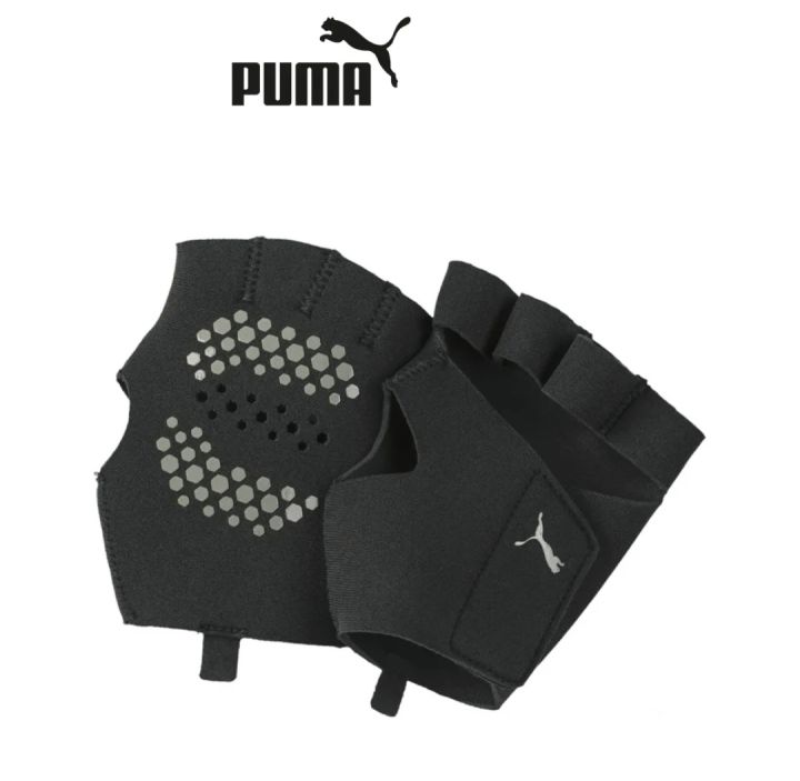 ®️AUTHENTIC Puma Essential Premium Grip Cut Fingered Training Gloves ...