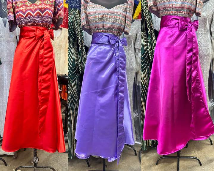 Skirt Satin Wrap Around (PALDA ONLY) | Lazada PH