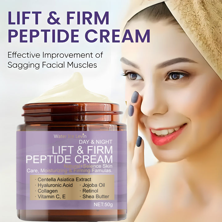 Water Ice Levin Day & Night Peptide Cream: for 24/7 Lifting & Firming ...