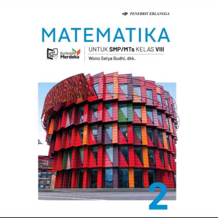 BUKU MATEMATIKA SMP/MTS KELAS VIII KURIKULUM MERDEKA ERLANGGA | Lazada Indonesia