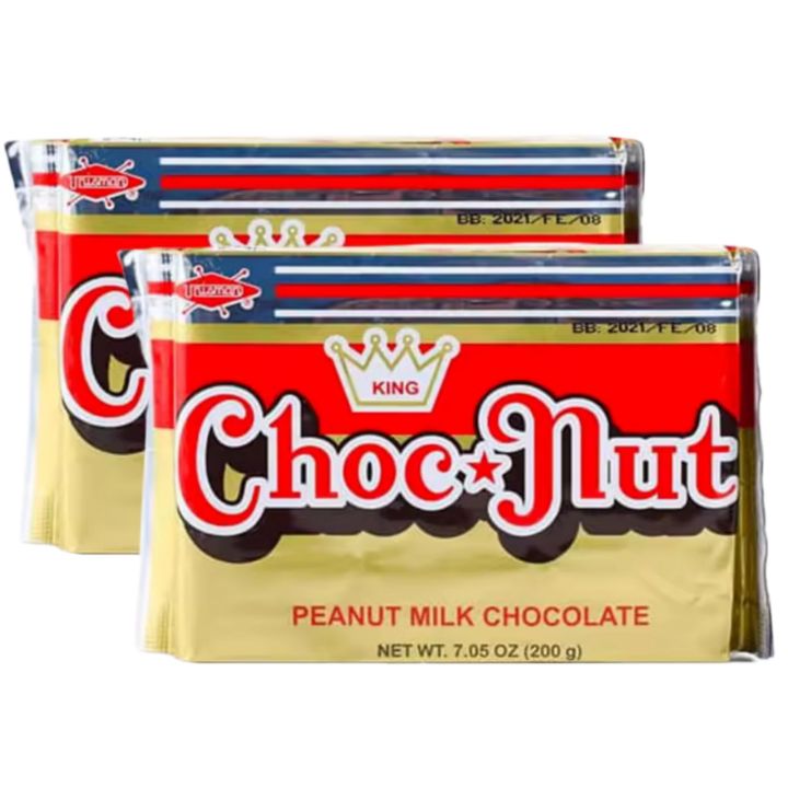 2 packs of King Choc nut Peanut Milk Chocolate | Lazada PH