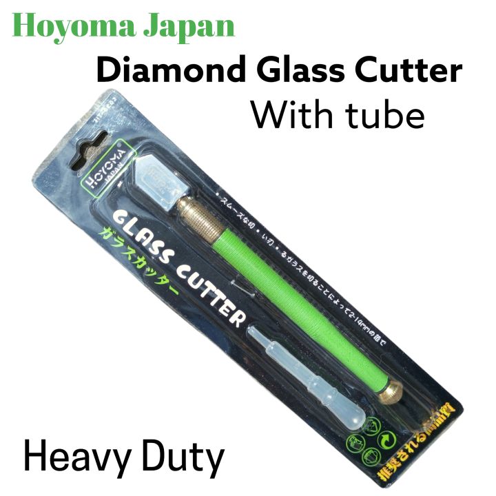 Hoyoma Japan Diamond Glass Cutter with tube Professional Heavy Duty 1pc ...