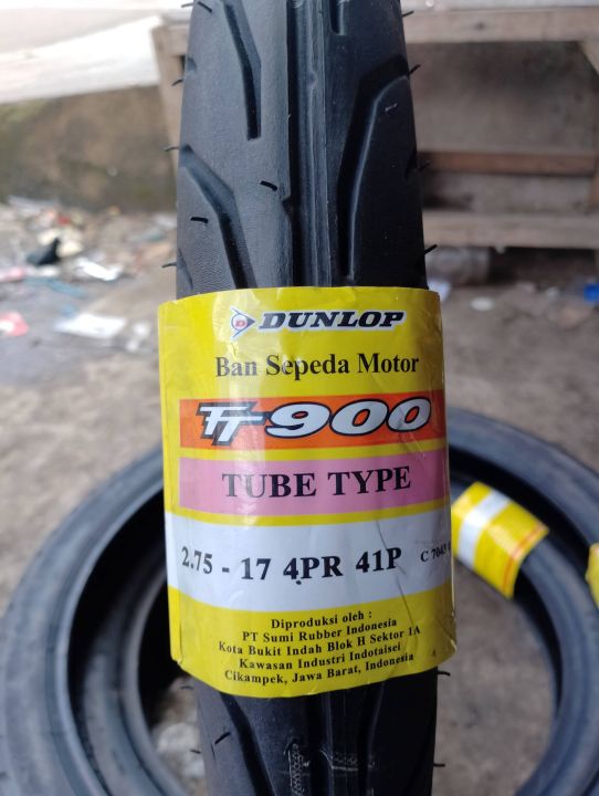 Ban luar Dunlop ukuran 275-17 100% Original | Lazada Indonesia