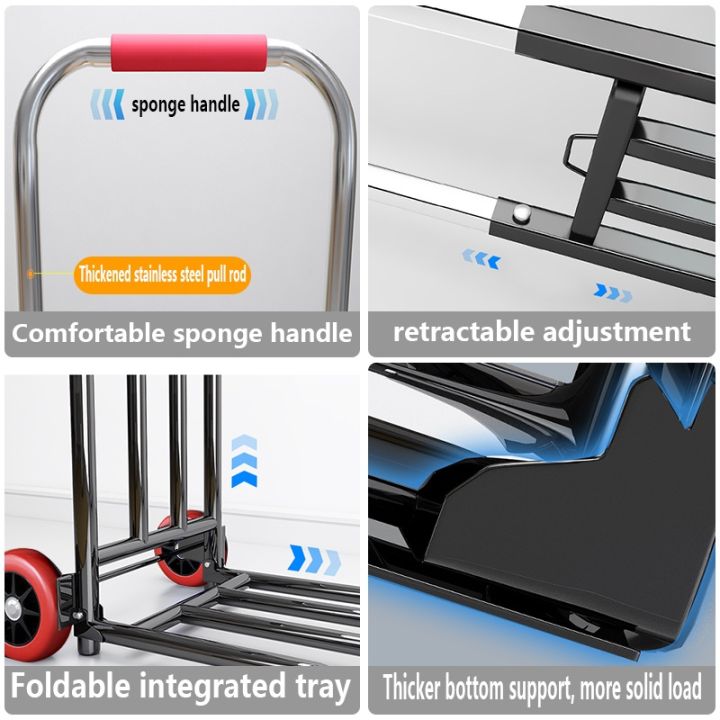 LampTwist 【Support COD】trolley heavy duty Multifunction Foldable ...