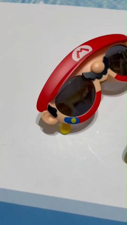 แว่นตากันแดดเด็กมาริโอ้ Mario kid sunglass ทรงหน้าพี่มาริโอ้ กว้าง 14cm ...