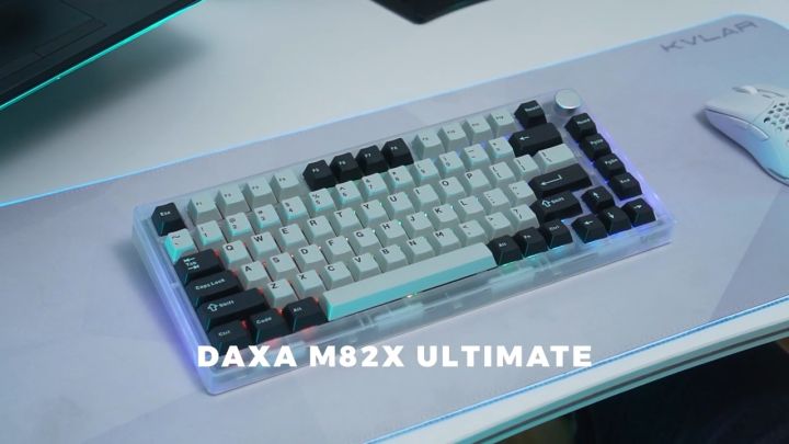 Keyboard Gaming Wireless Mechanical Rexus DAXA M82X Ultimate | Lazada ...