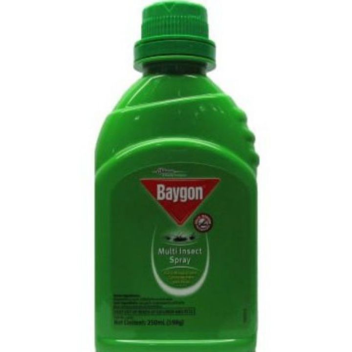 BAYGON MULTI INSECT KILLER - KEROSINE BASED- REFILL ( 250 ML ) | Lazada PH