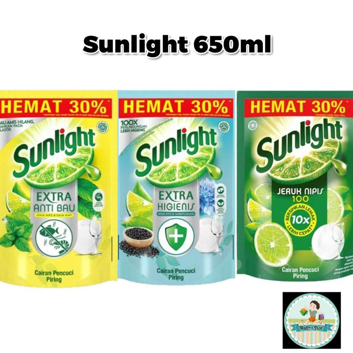 Sunlight Jeruk Nipis 100 BARU jeruk nipis,anti bau,habbatusauda 650ml | Lazada Indonesia