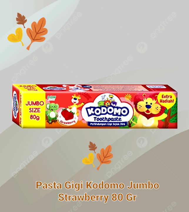 Pasta Gigi atau Odol Untuk anak dan Balita Kodomo Jumbo 80 Gram Rasa ...