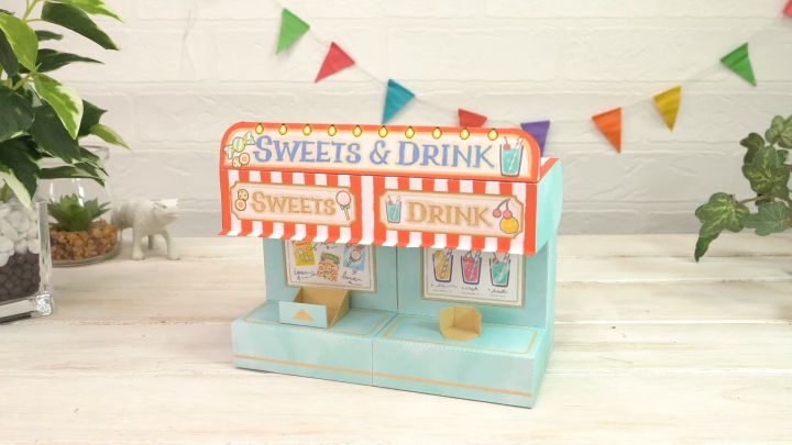 DIY Papercraft Miniatur - Sweets & Drink Vending Machine | Lazada Indonesia