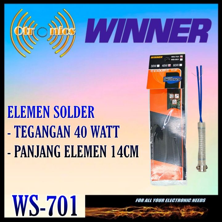 Elemen Solder 40W Winner WS-701 | Lazada Indonesia