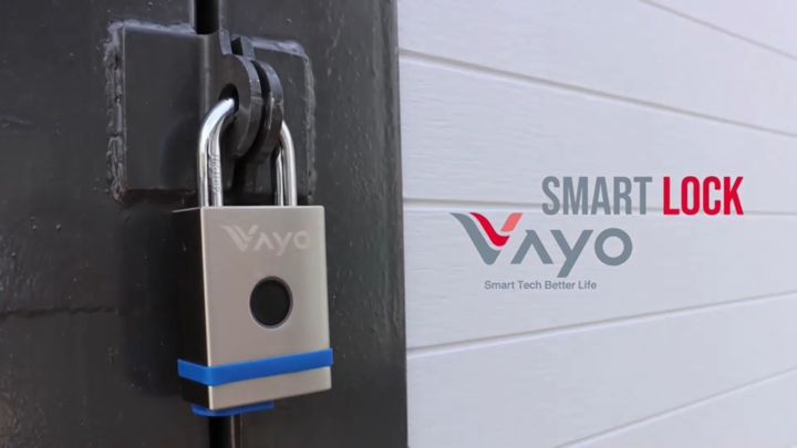 Vayo Smart Lock แม่กุญแจอัจฉริยะระบบสแกนลายนิ้วมือ กันน้ำ IP68 กันทุบ ...