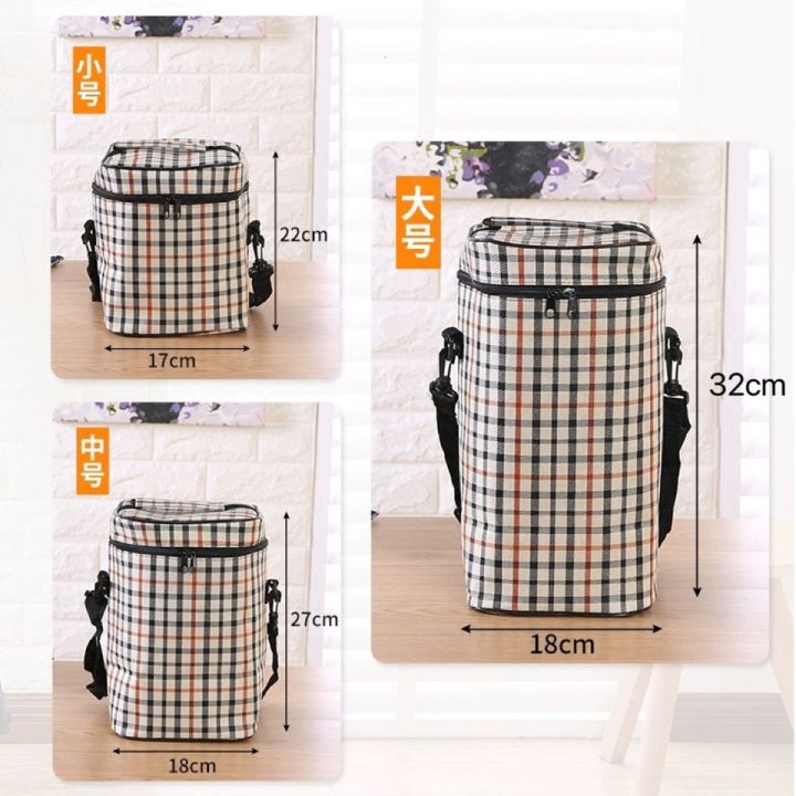 Large Bento Satchel Packing Lunch Box Bag Square Lunch Bag Thermal Bag ...
