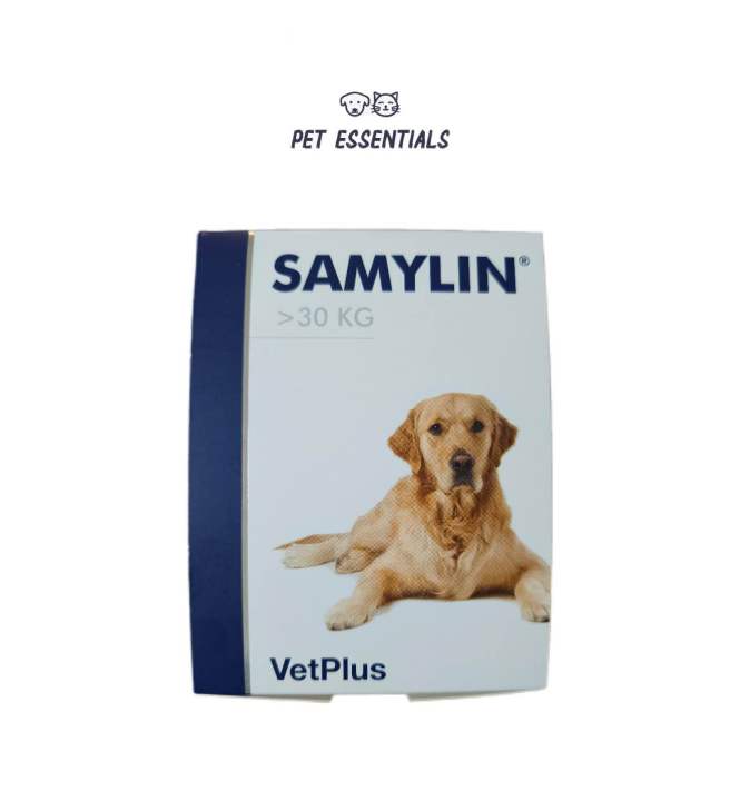 VetPlus SAMYLIN ＞30kg 30sachets ® Liver Supplement for Dogs and Cats ...