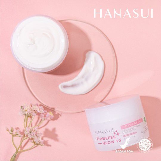 HANASUI Flawless Glow 10 Day Cream | Lazada Indonesia