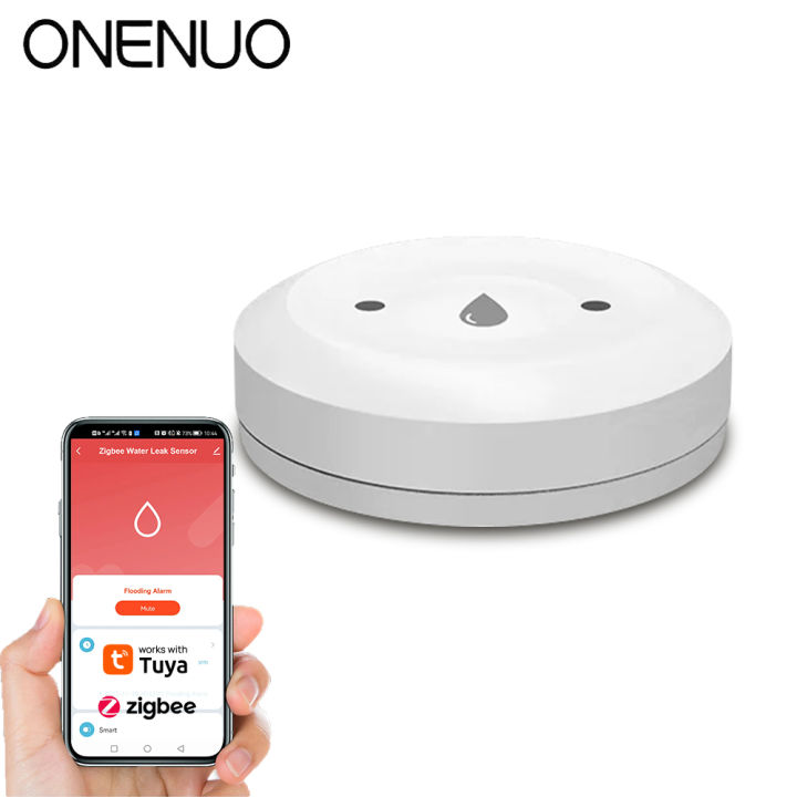 Onenuo Tuya Zigbee Water Sensor Leak Detector Flood Water Leakage
