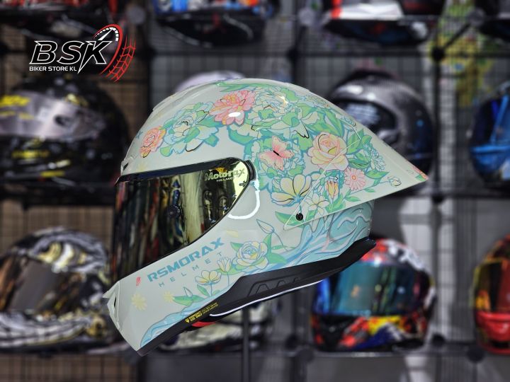 Original RSMORAX (Motorax) R50s Pro Petal Full Face Helmet | Lazada