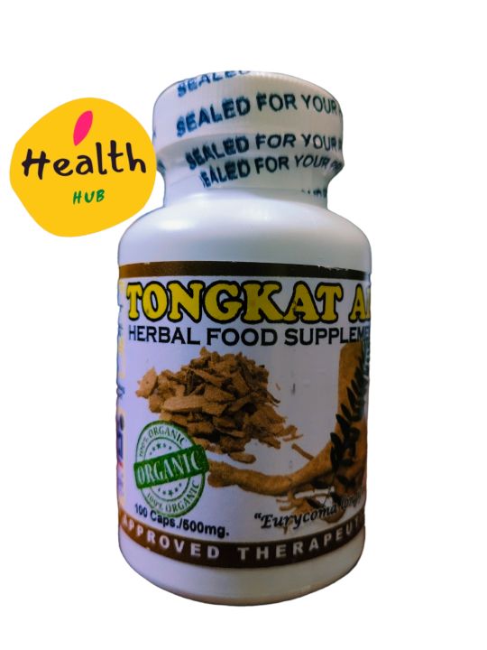 TONGKAT ALI CAPSULES 100 PCS | Lazada PH