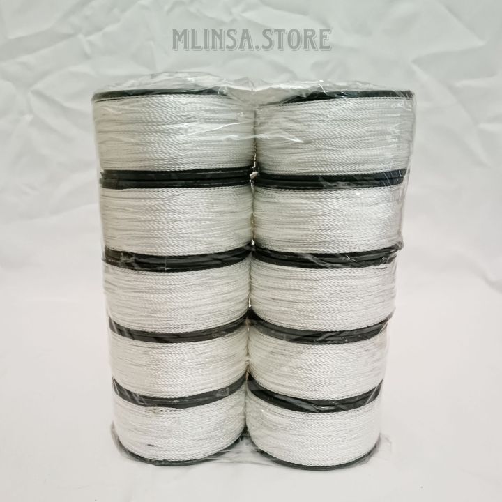 Benang Nilon Putih 1 Pak Isi 10 Pcs Benang Bangunan | Lazada Indonesia