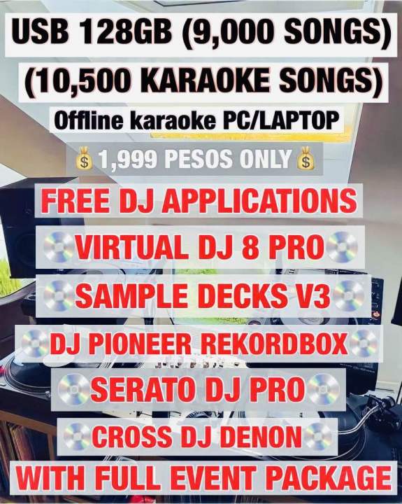 USB WITH CLEAN MIX & KARAOKE SONGS | Lazada PH