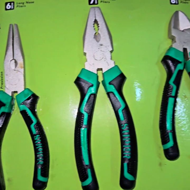 Tang Set Model Komplit Isi 3 Set Tang 7 Inch Tang Potong Tang Kombinasi ...