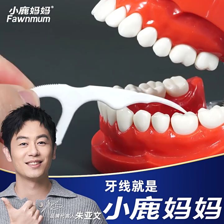 FDA Approved Disposable Dental Floss Tooth Care Floss Pick Flat Wire ...