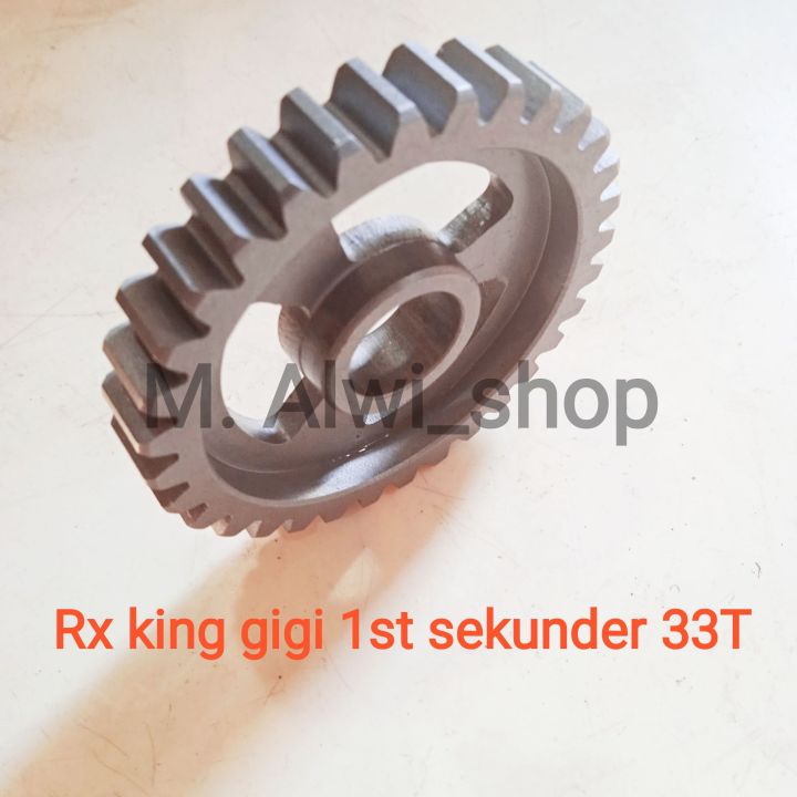 Rasio racing RX king gigi 1st T33, bikin nafas lebih panjang, PNP ...
