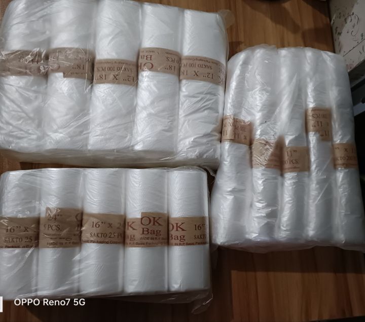 HD ROLL plastic (OK bag) | Lazada PH