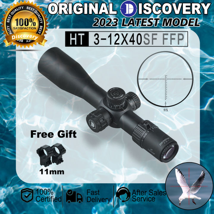 【C0D+Free Mount】Discovery HT 3-12x40SF FFP/HT 4-16X40SF FFP/ HT 6 ...