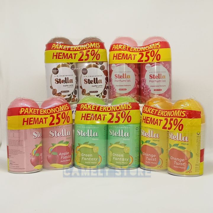 STELLA Refill Matic Air Freshener 160ml Banded | Lazada Indonesia