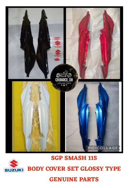 SGP SUZUKI SMASH 115 BODY COVER SET /GENUINE PARTS | Lazada PH