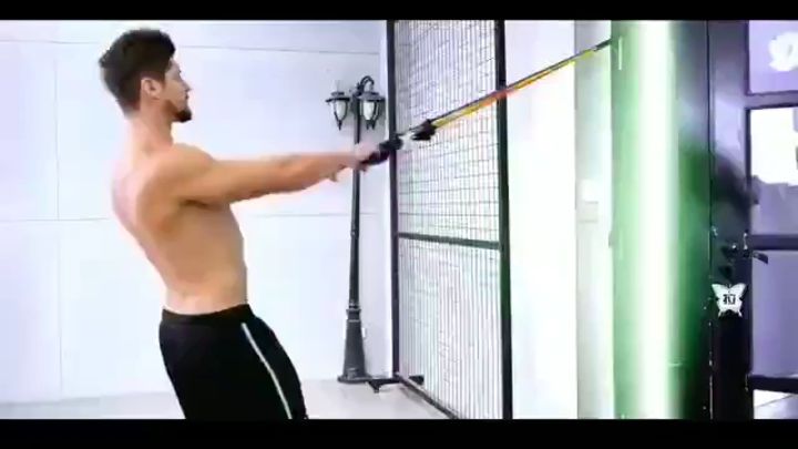 Resistance Band Fitness Tali Gym Yoga Loop Stretching Pull Rope ...