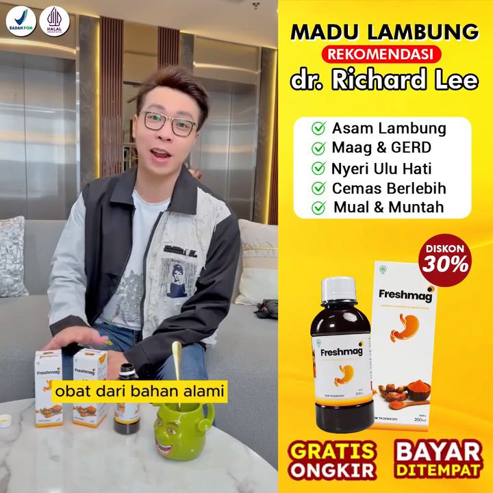 Madu Freshmag Madu Untuk Atasi Asam Lambung, Maag dan Gerd Kronis Herbal | Lazada Indonesia