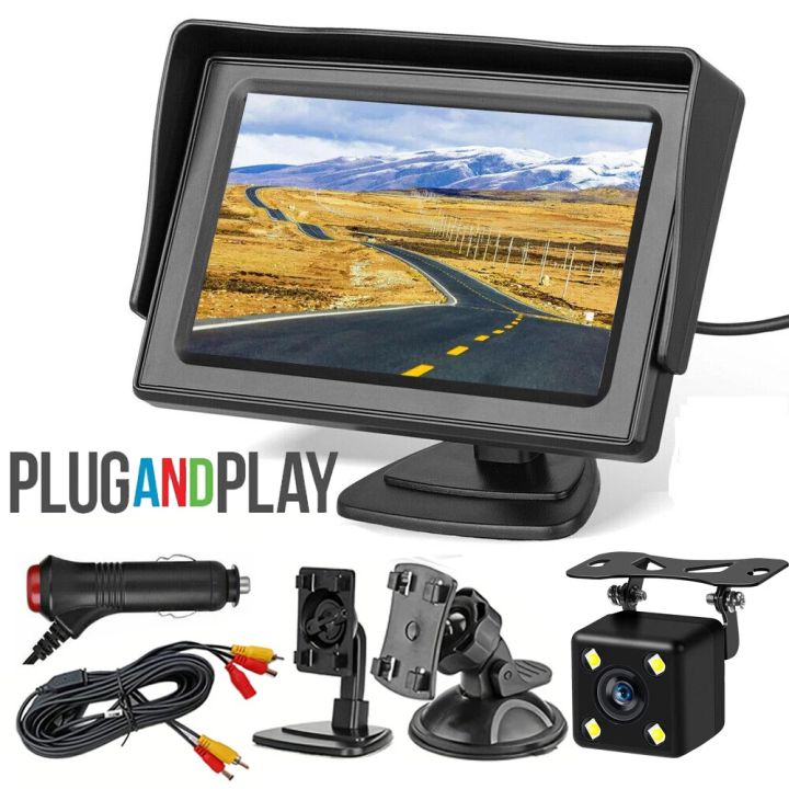 4.3Inch Rear View Camera Monitor Screen Reversing Camera for Car ...