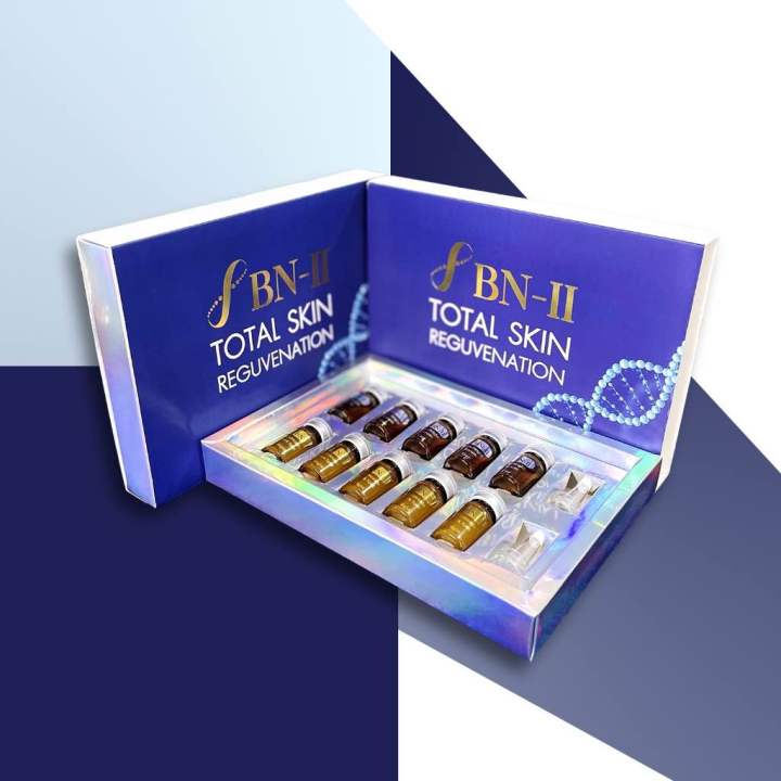 (ยกกล่อง) เซรั่มพลาเซนต้า รกแกะ 🐏 𝐁𝐍-𝐈𝐈 Total Skin Reguvenation ฟื้นฟูผิวหน้าเร่งด่วน | Lazada.co.th