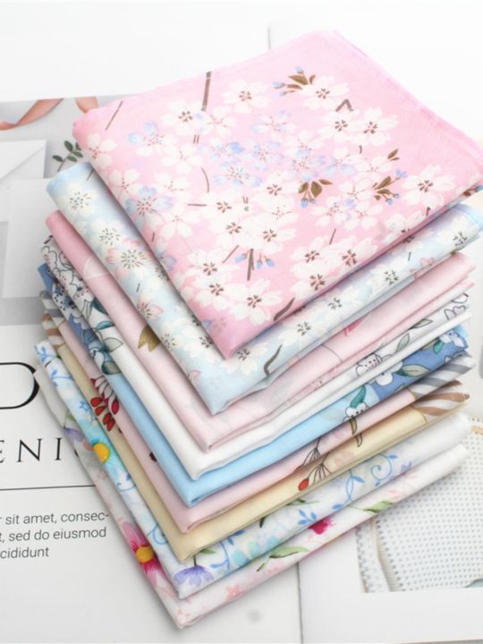 New Arrival Small Clear Pure Cotton Women's Handkerchief Cotton ...