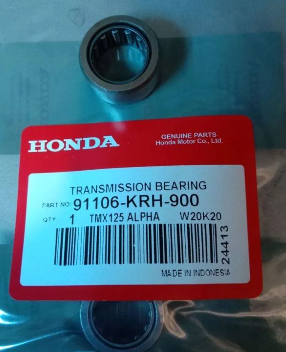 Honda genuine transmission bearing for TMX 125 alpha)no.91106-KRH-900 ...