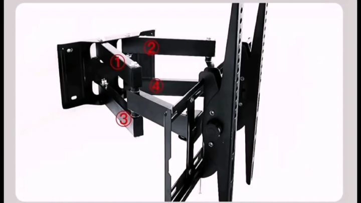 6 Arms TV Mount 32-80 inch Screen For TV Swivel Tilt Mount Retractable ...